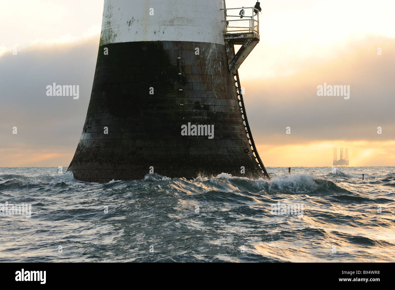 Bell Rock Lighthouse Scotland Stevenson High Resolution Stock ...
