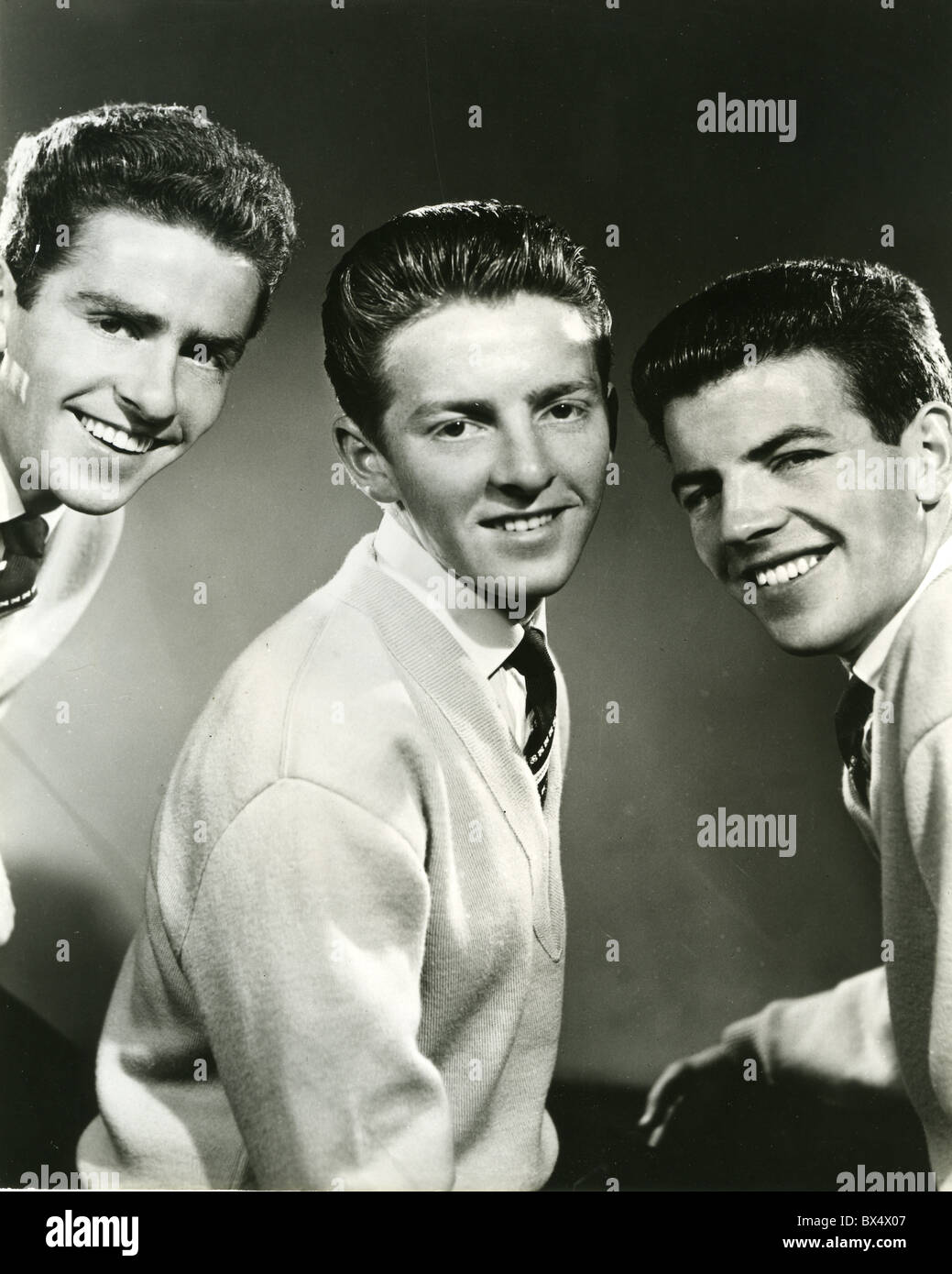 THE KING BROTHERS - UK pop group in late 50s early 60s Stock Photo - Alamy
