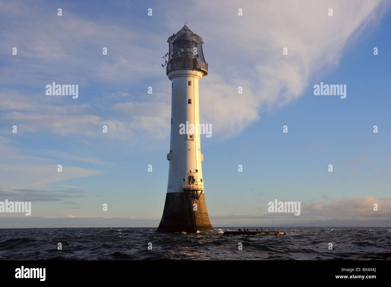 Bell rock lighthouse scotland stevenson hi-res stock photography and ...