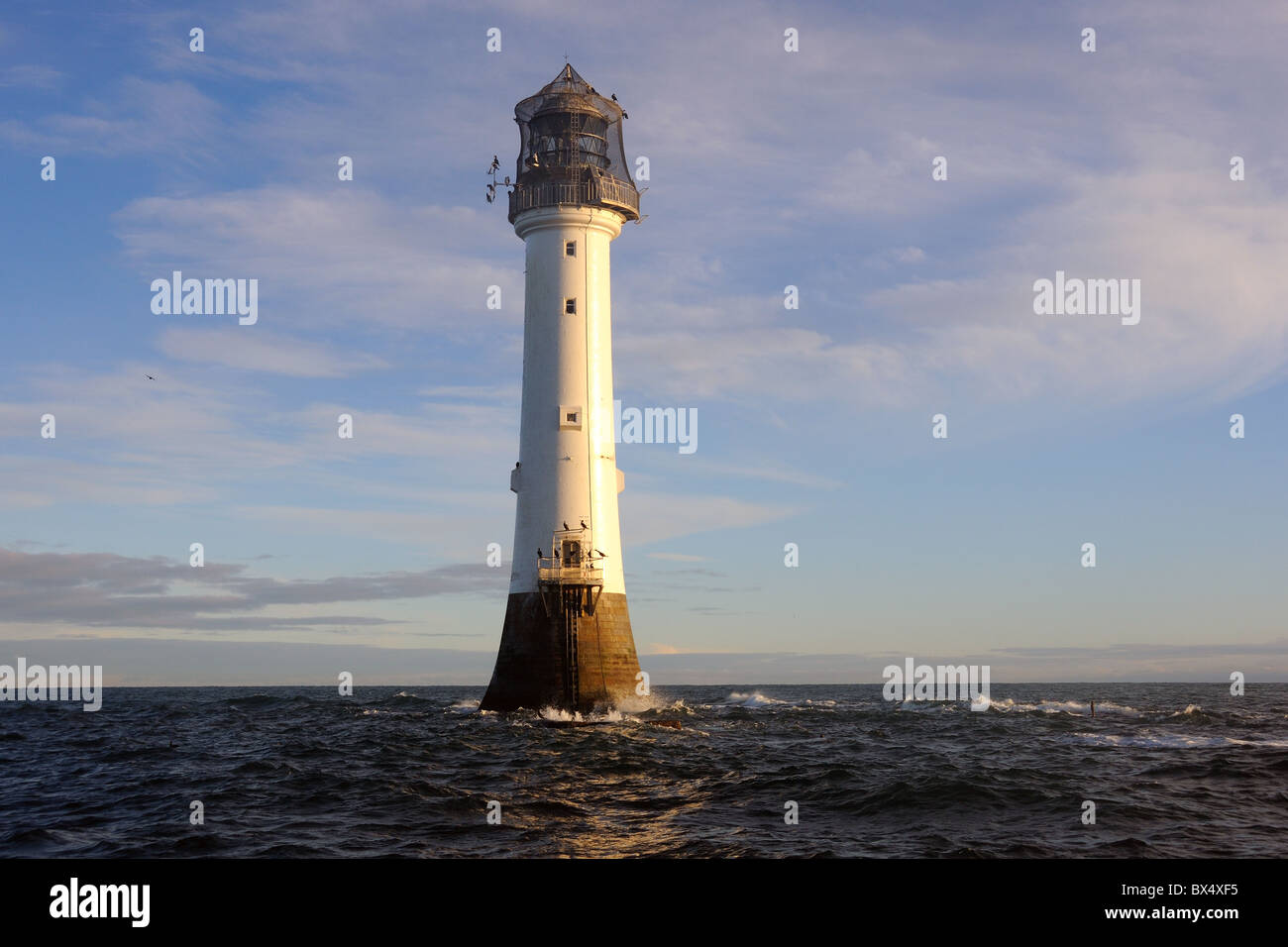 Bell rock lighthouse scotland stevenson hi-res stock photography and ...