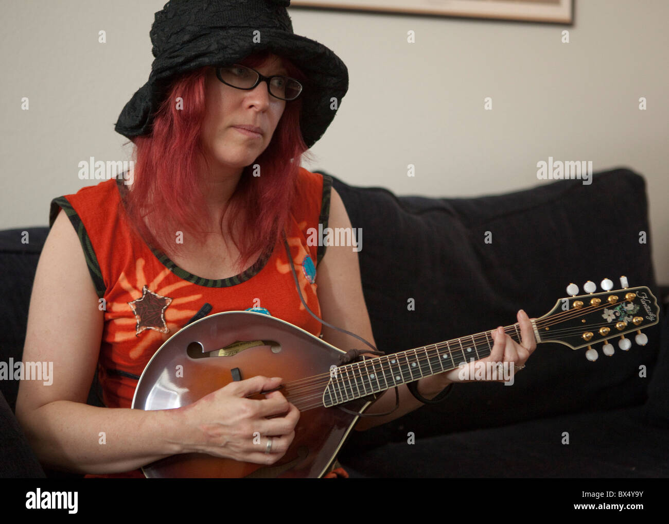 Mandolin Player High Resolution Stock Photography and Images - Alamy