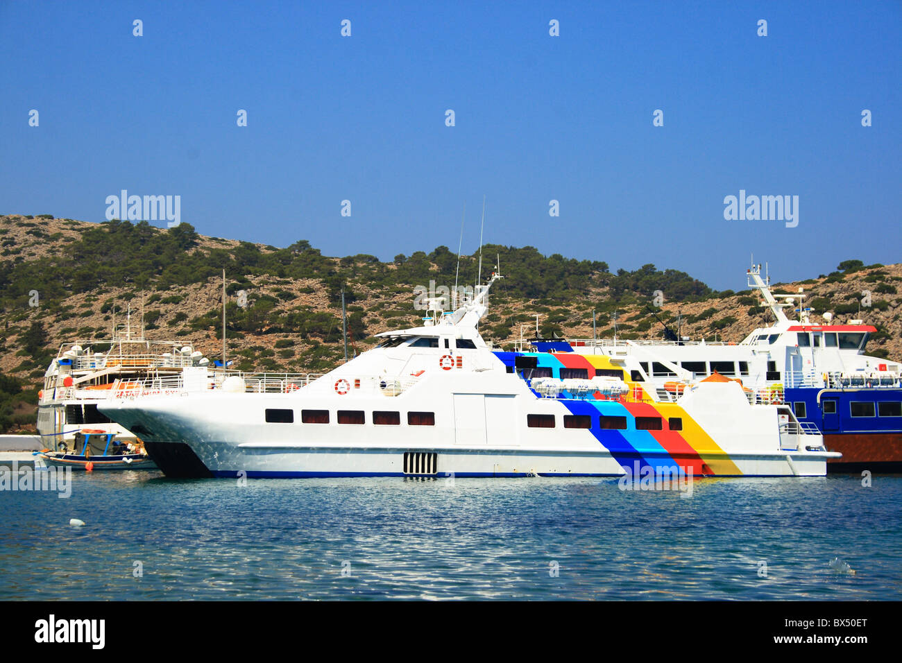 Modern Speed Boat Stock Photo - Alamy