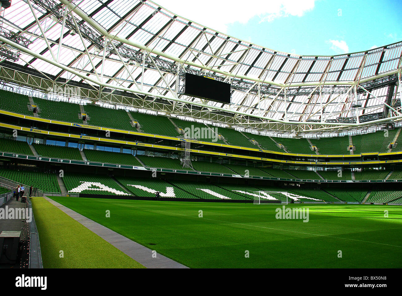 The Aviva Stadium is a sporting stadium located in Dublin, Ireland ...