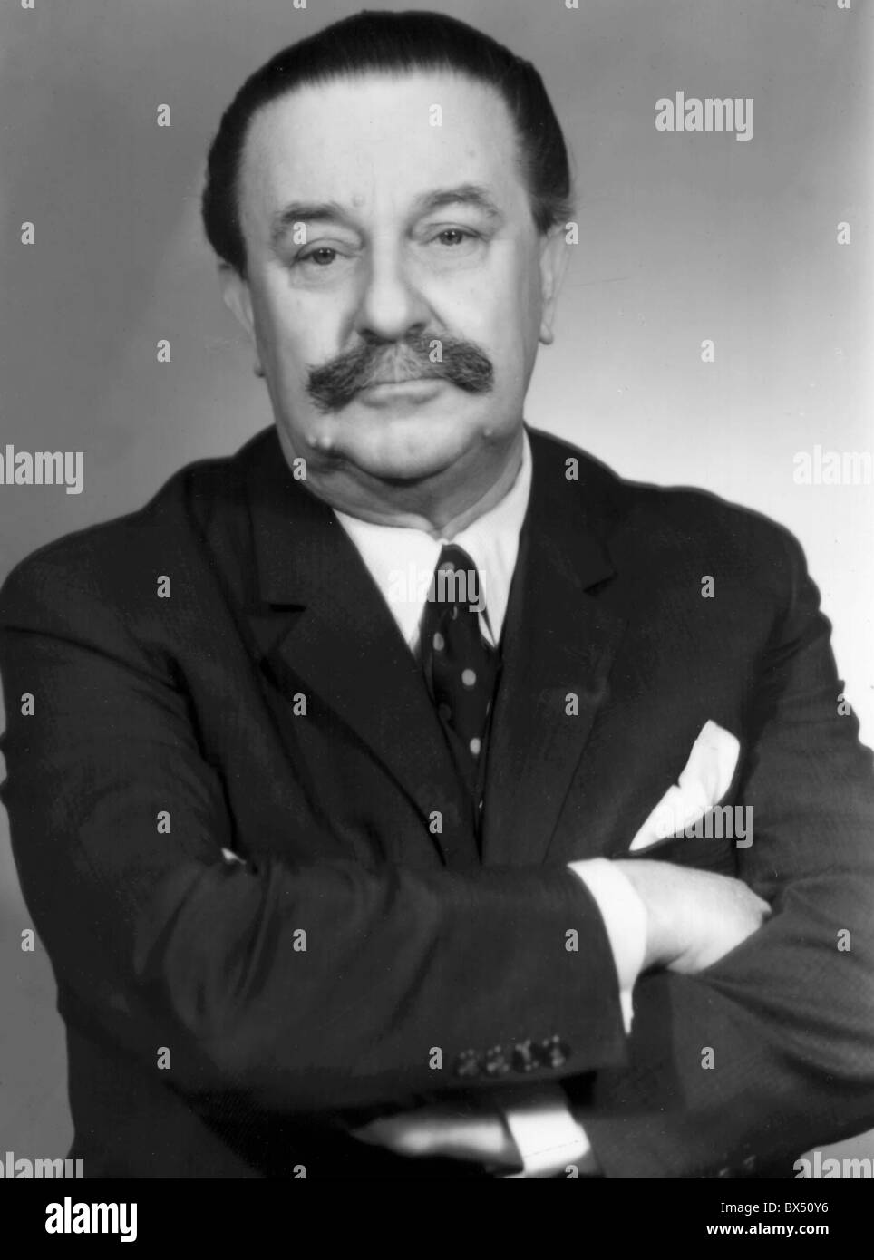 Painter Adolf Hoffmeister, July 1967. CTK Photo/Alexandr Hampl Stock ...