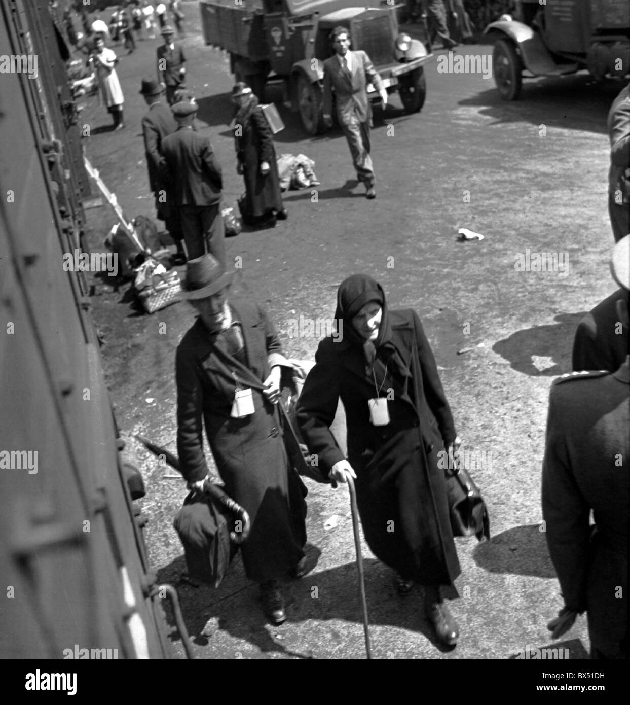 1946 deportation hi-res stock photography and images - Alamy