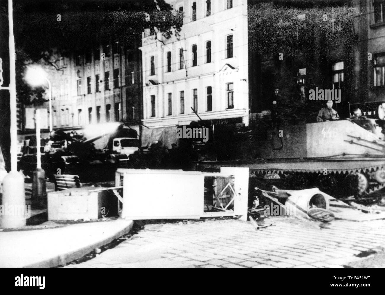 Riot barricade Black and White Stock Photos & Images - Alamy