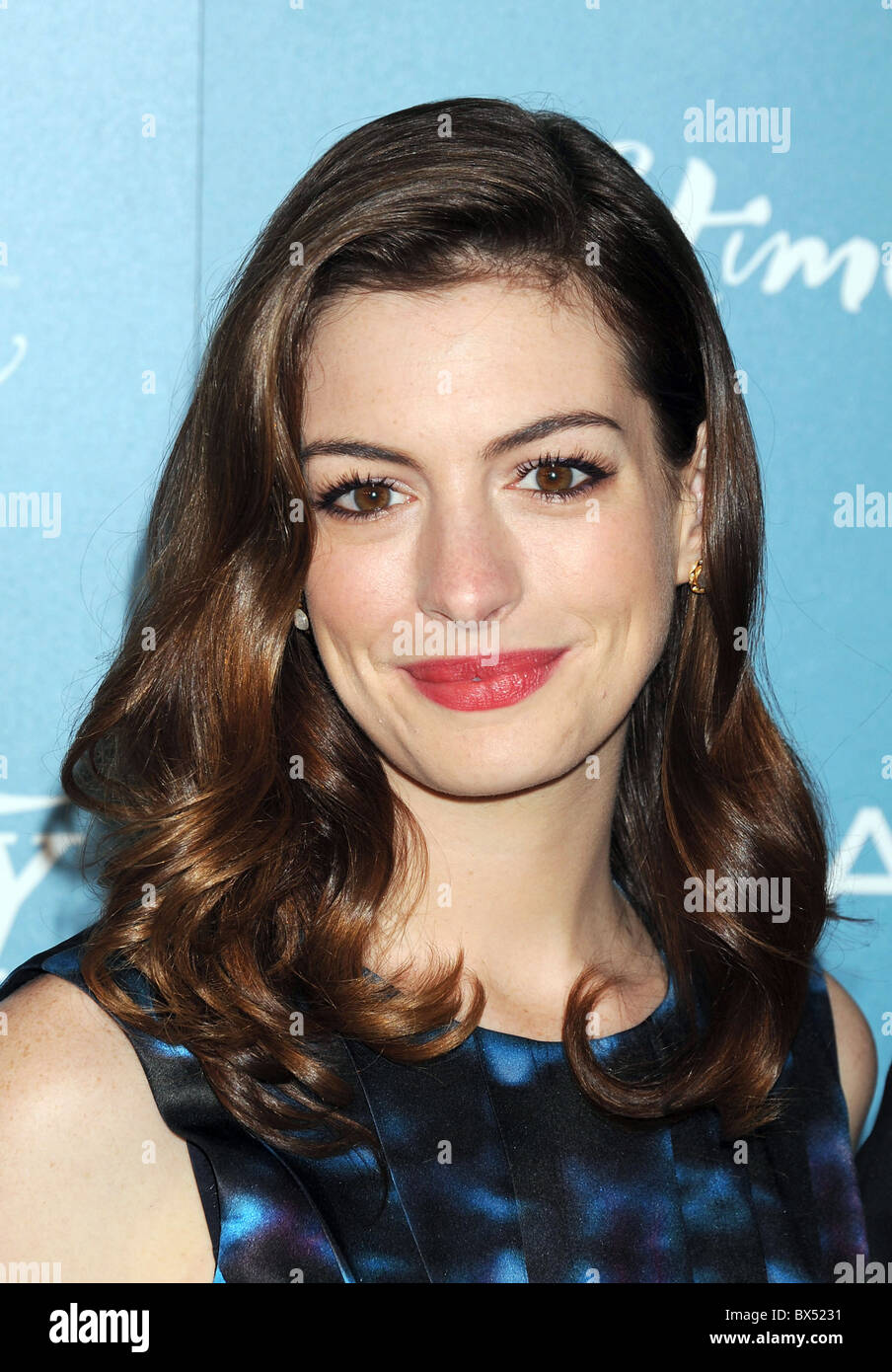 ANNE HATHAWAY US film actress in September 2010. Photo Jeffrey Mayer ...