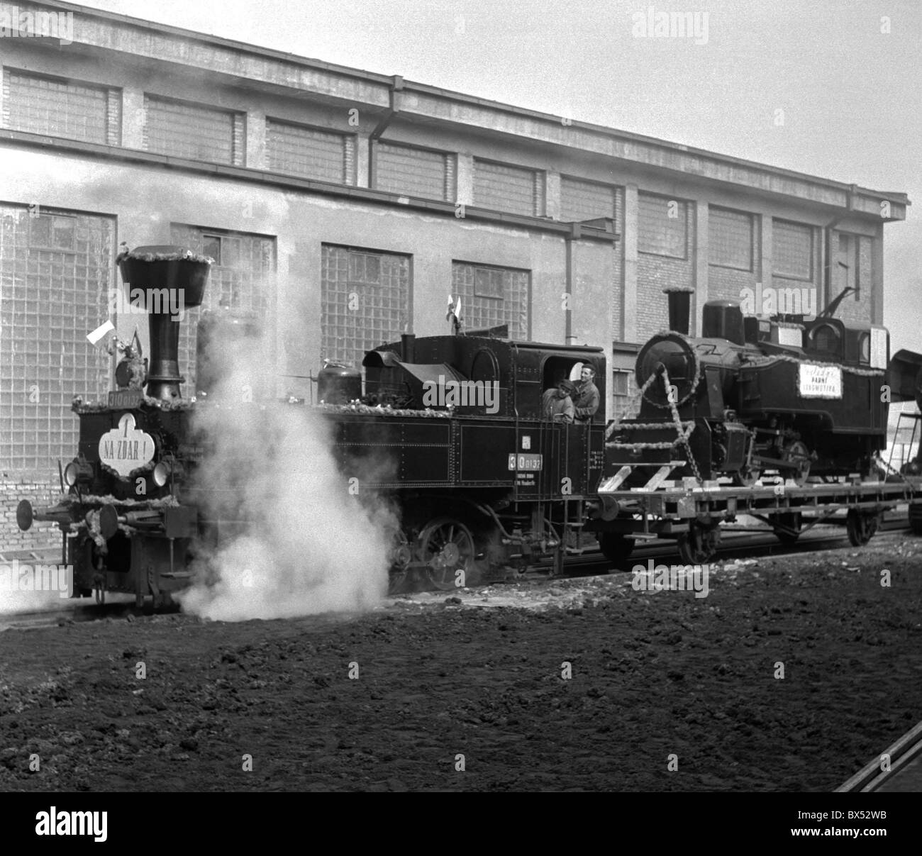 First steam locomotive hi-res stock photography and images - Alamy