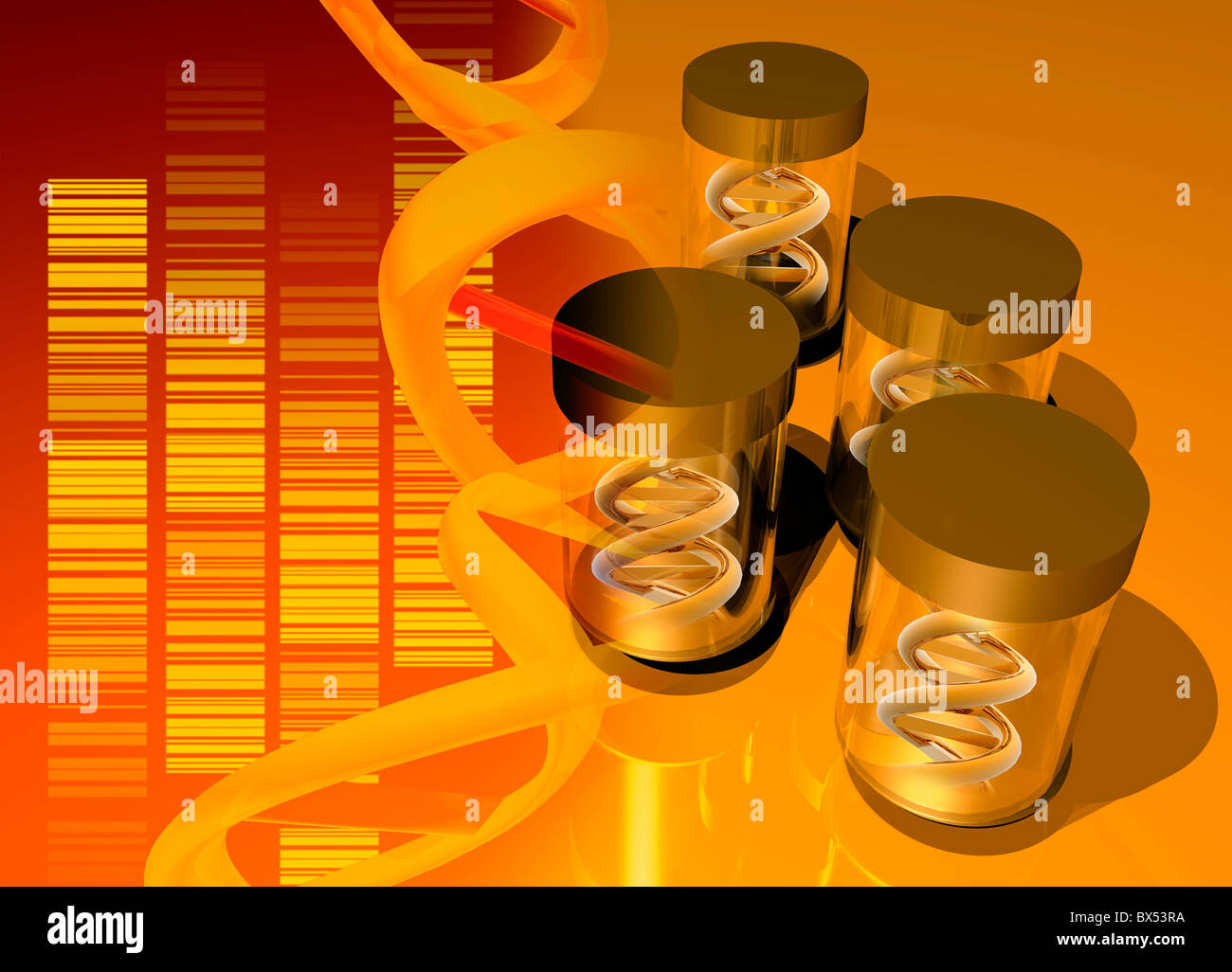 Genetics research, artwork Stock Photo - Alamy