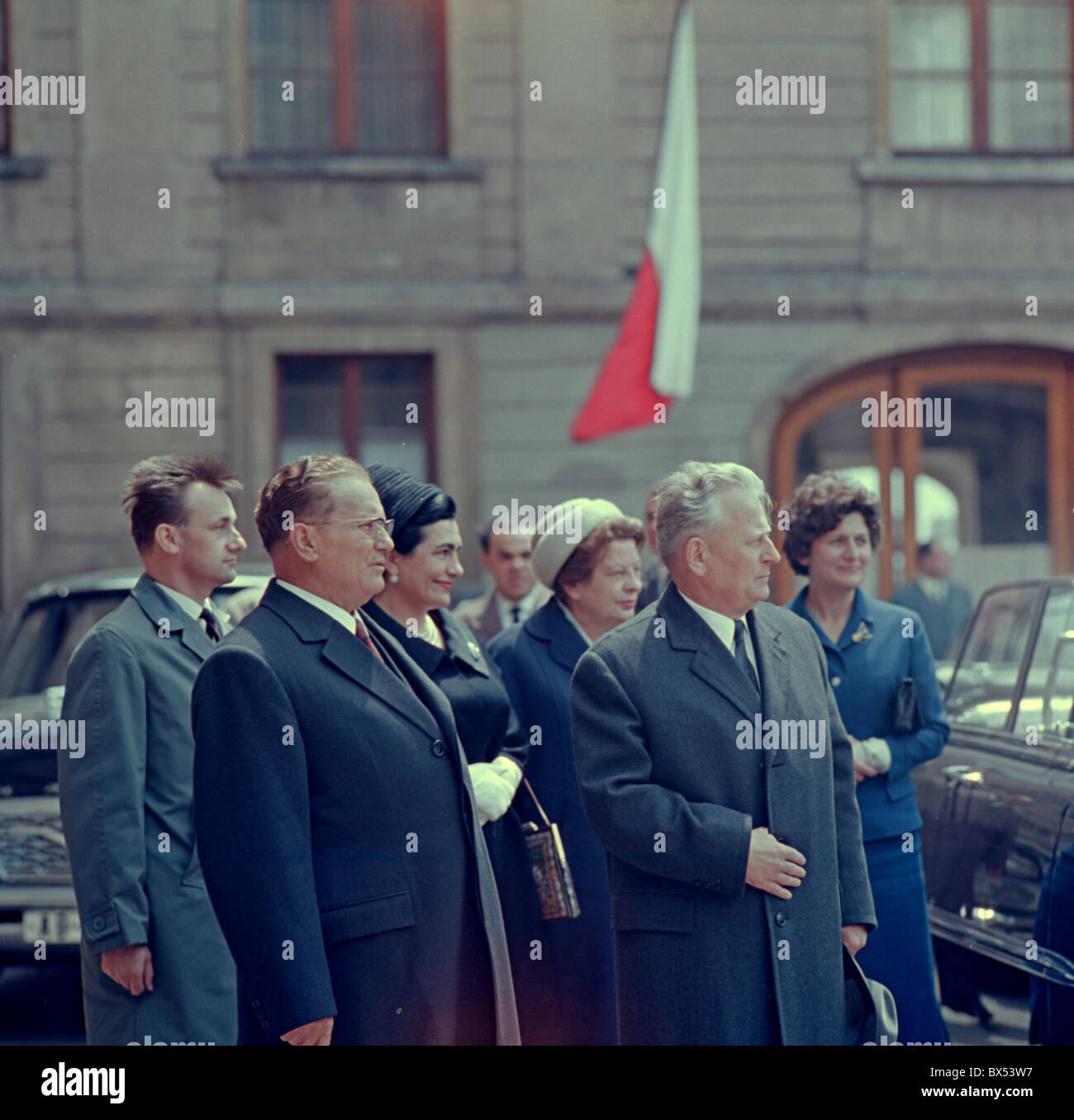 Czechoslovak President Antonin Novotny High Resolution Stock ...