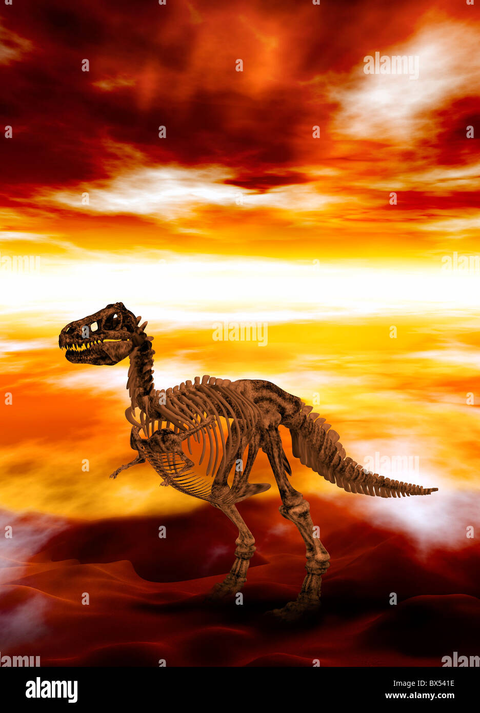 Dinosaurs paintings hi-res stock photography and images - Alamy