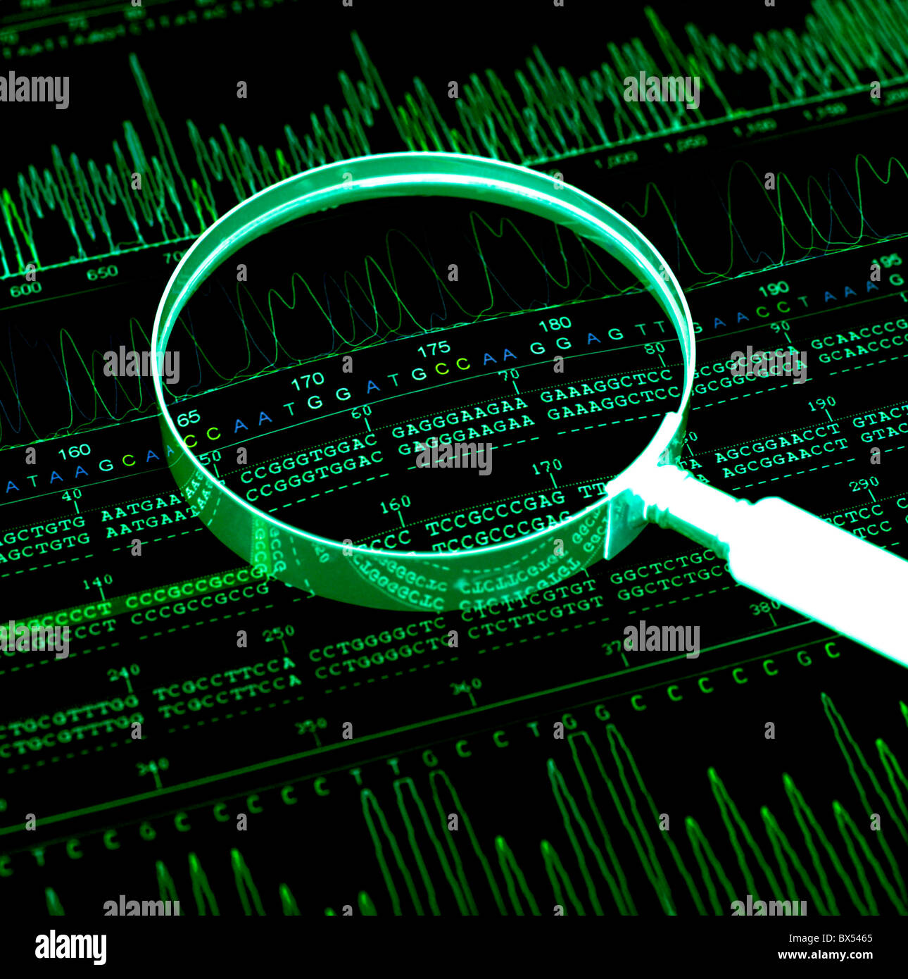 Dna graph hi-res stock photography and images - Alamy