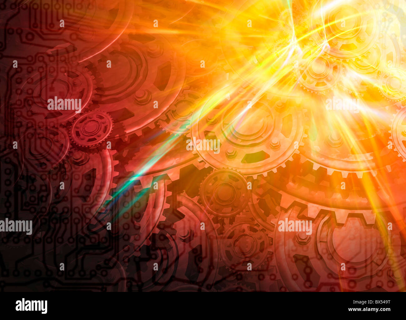 Quantum mechanics, conceptual artwork Stock Photo - Alamy