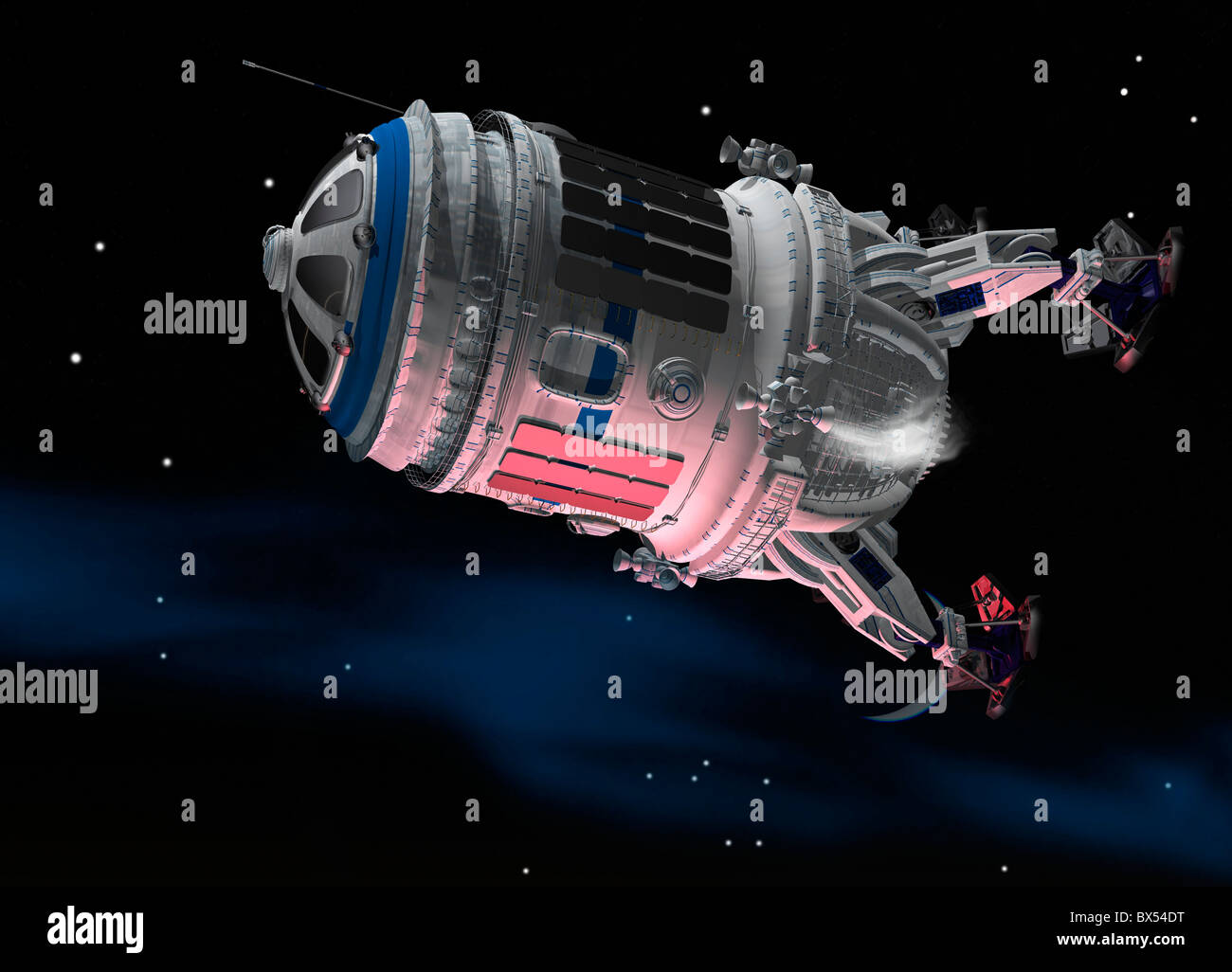 Mars lander, artwork Stock Photo - Alamy