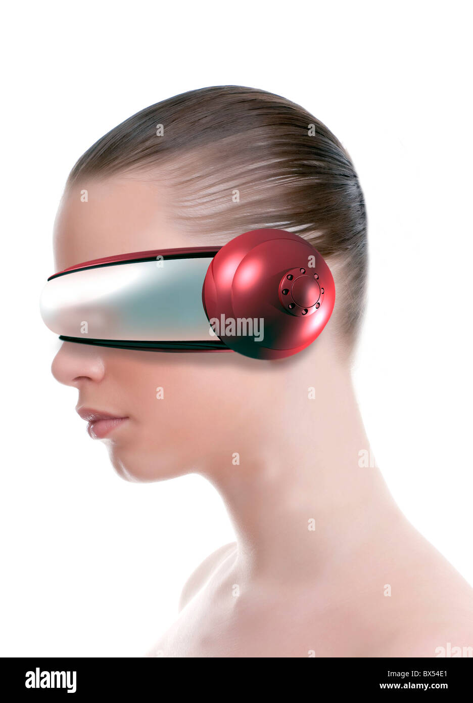 Virtual reality headset Stock Photo - Alamy