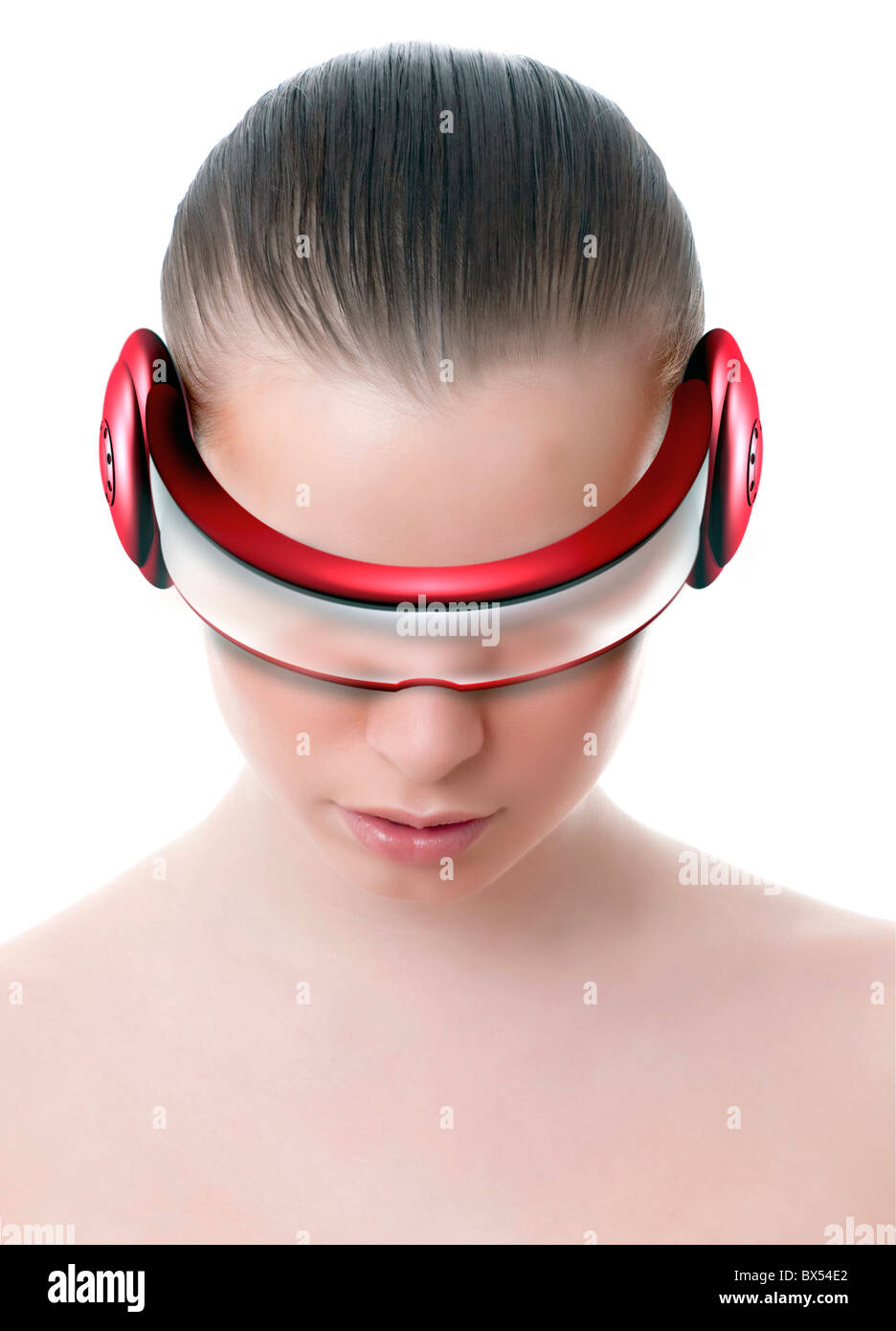 Virtual reality headset Stock Photo - Alamy