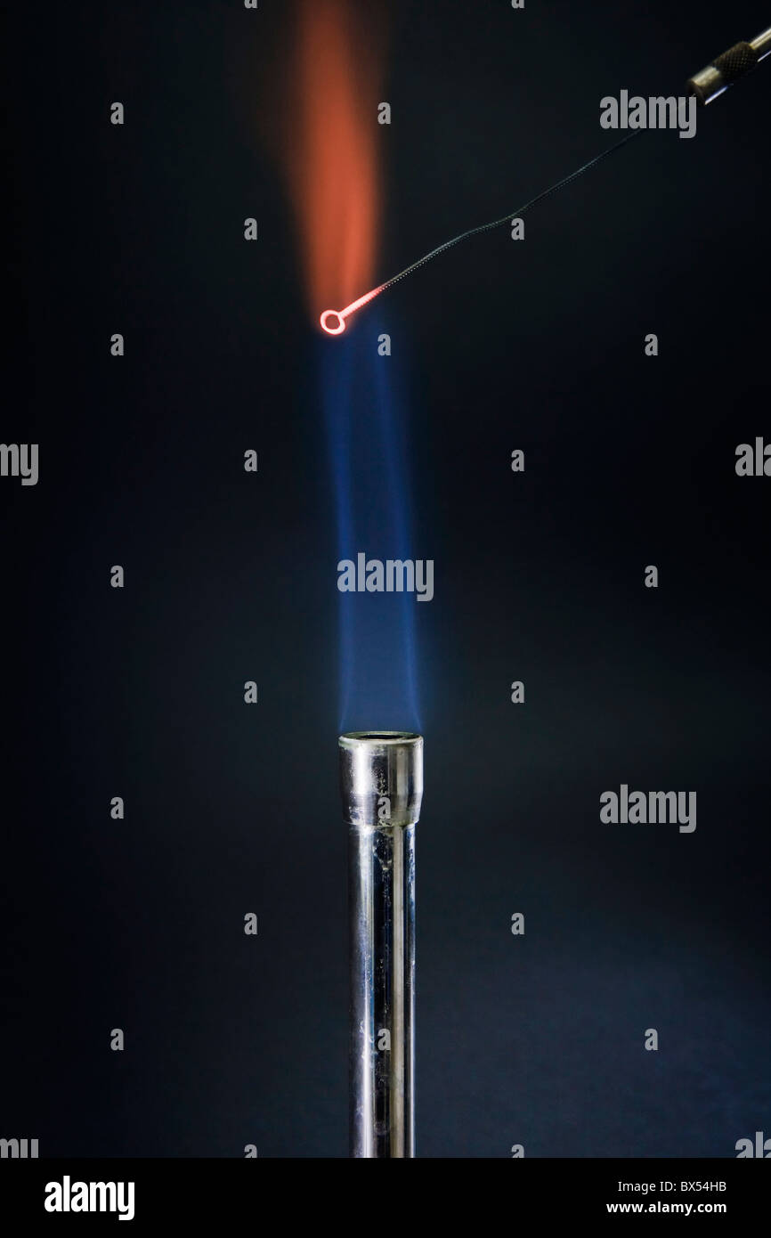 Bunsen burner flame hi-res stock photography and images - Alamy
