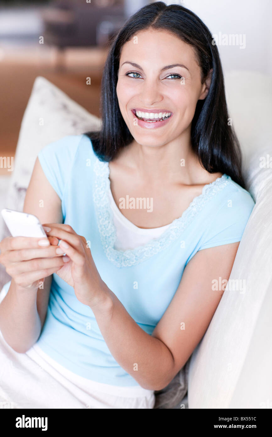 Smart phone use Stock Photo - Alamy