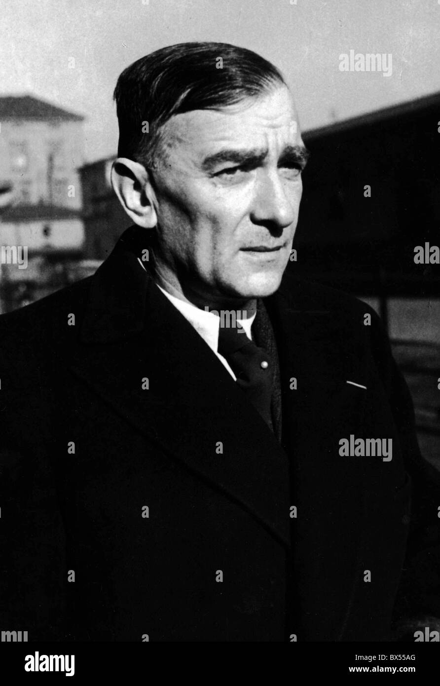 Polish composer Karol Szymanowski during his visit in Prague, May 13 ...