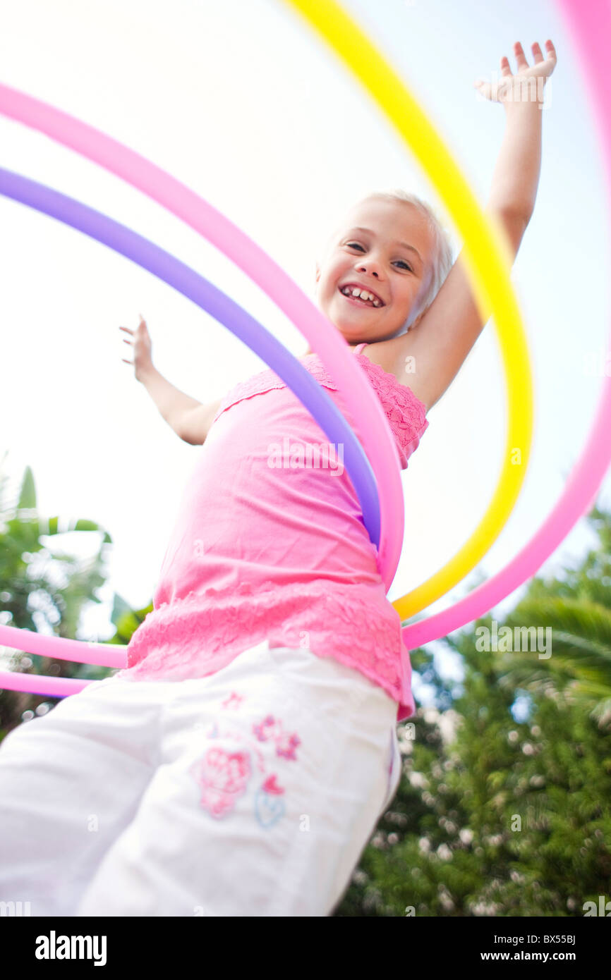 Children hooping hi-res stock photography and images - Alamy