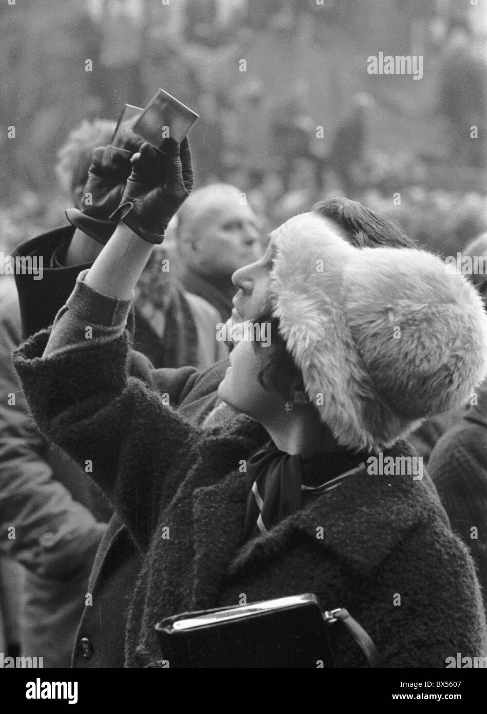 Procession with fire Black and White Stock Photos & Images - Alamy