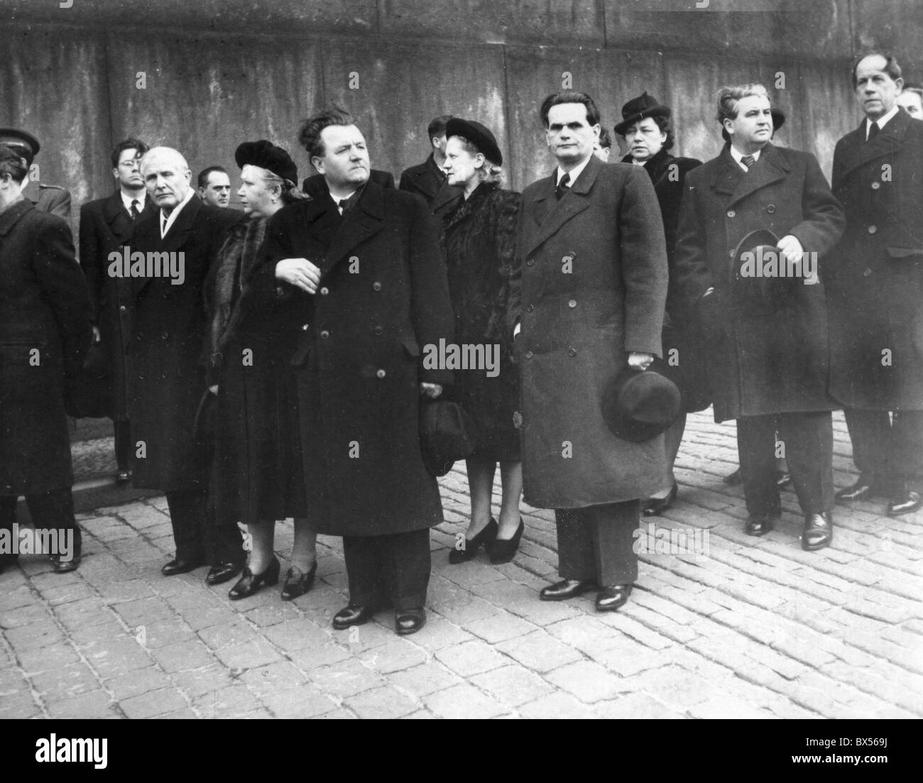 Jan Masaryk, funeral Stock Photo - Alamy