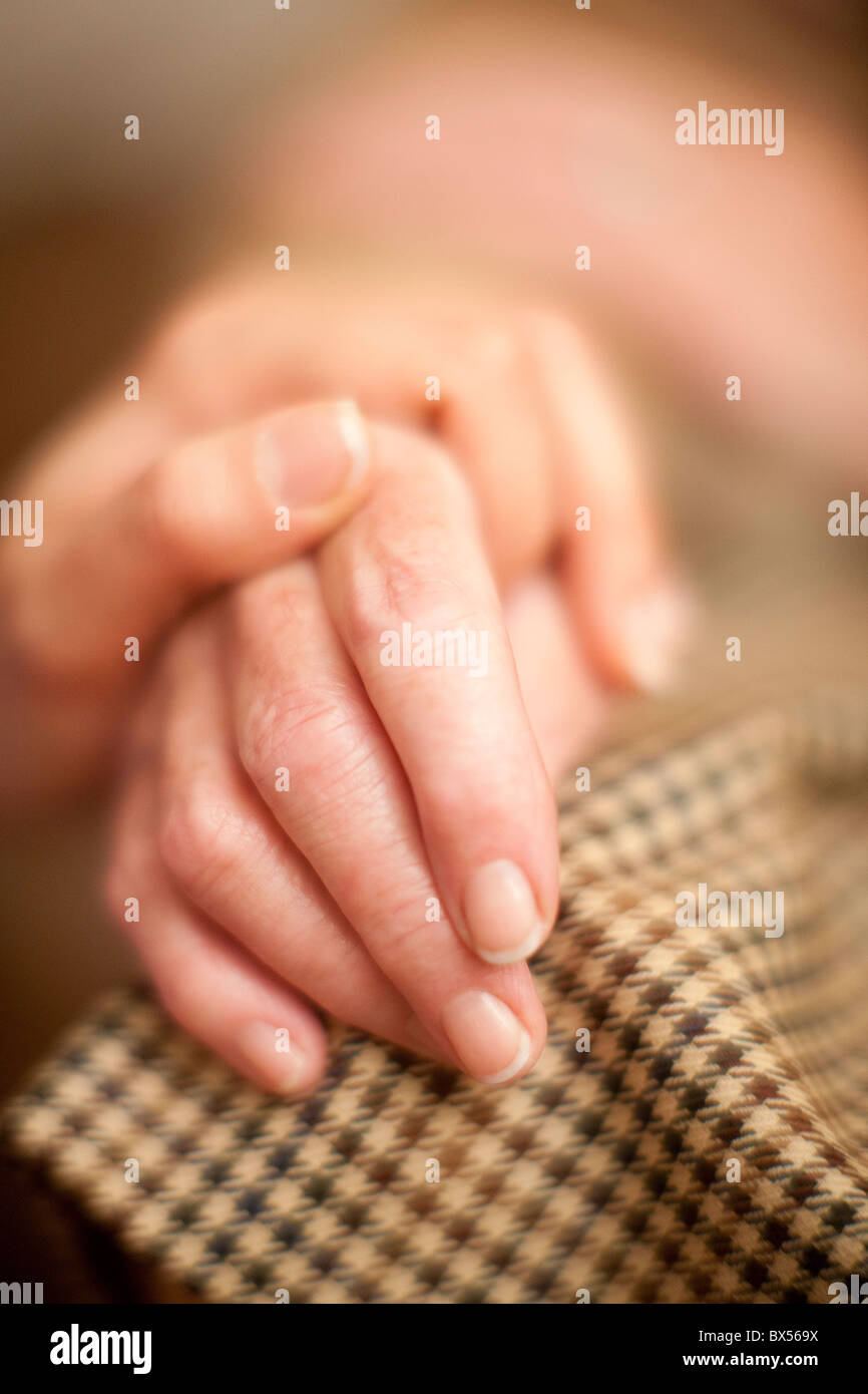Geriatric hands hi-res stock photography and images - Alamy