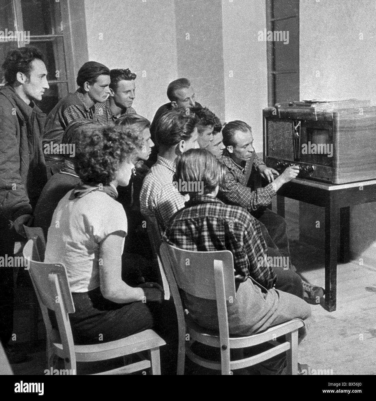 Czech tv set hi-res stock photography and images - Alamy