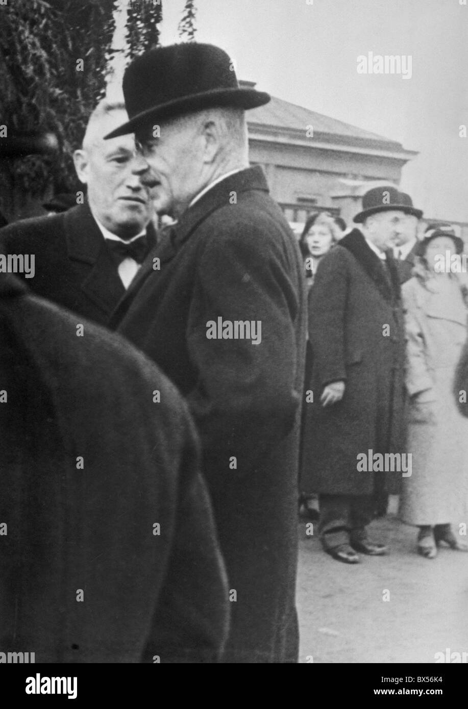 Czechoslovakia 1934, Czech poet Petr Bezruc Stock Photo - Alamy