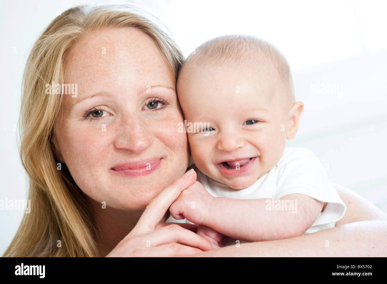 Mother and baby Stock Photo - Alamy