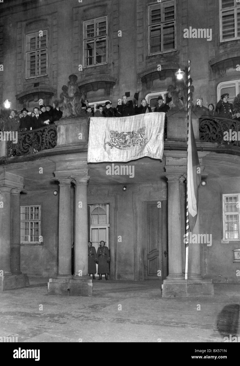 Czechoslovakia 1935, election of the countryÂ´s second President Edvard ...
