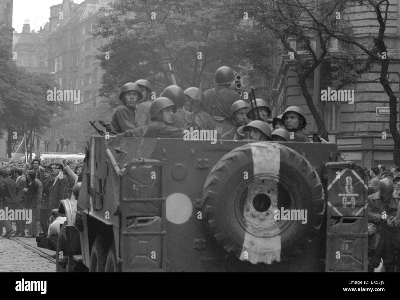 Soviet soldiers, troops, armoured vehicle, APC Stock Photo - Alamy