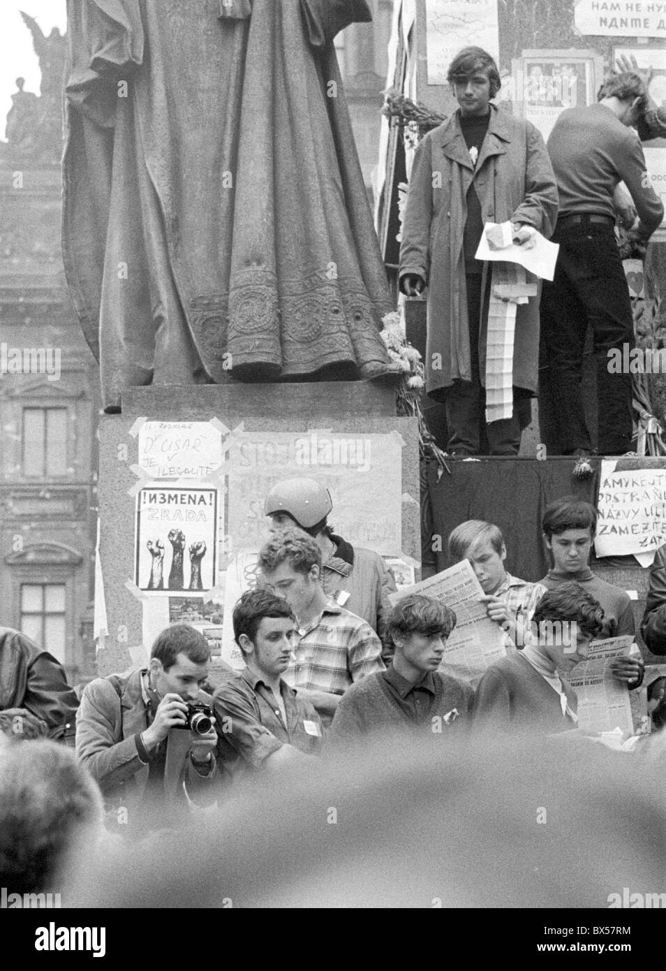 1968 monument Black and White Stock Photos & Images - Alamy