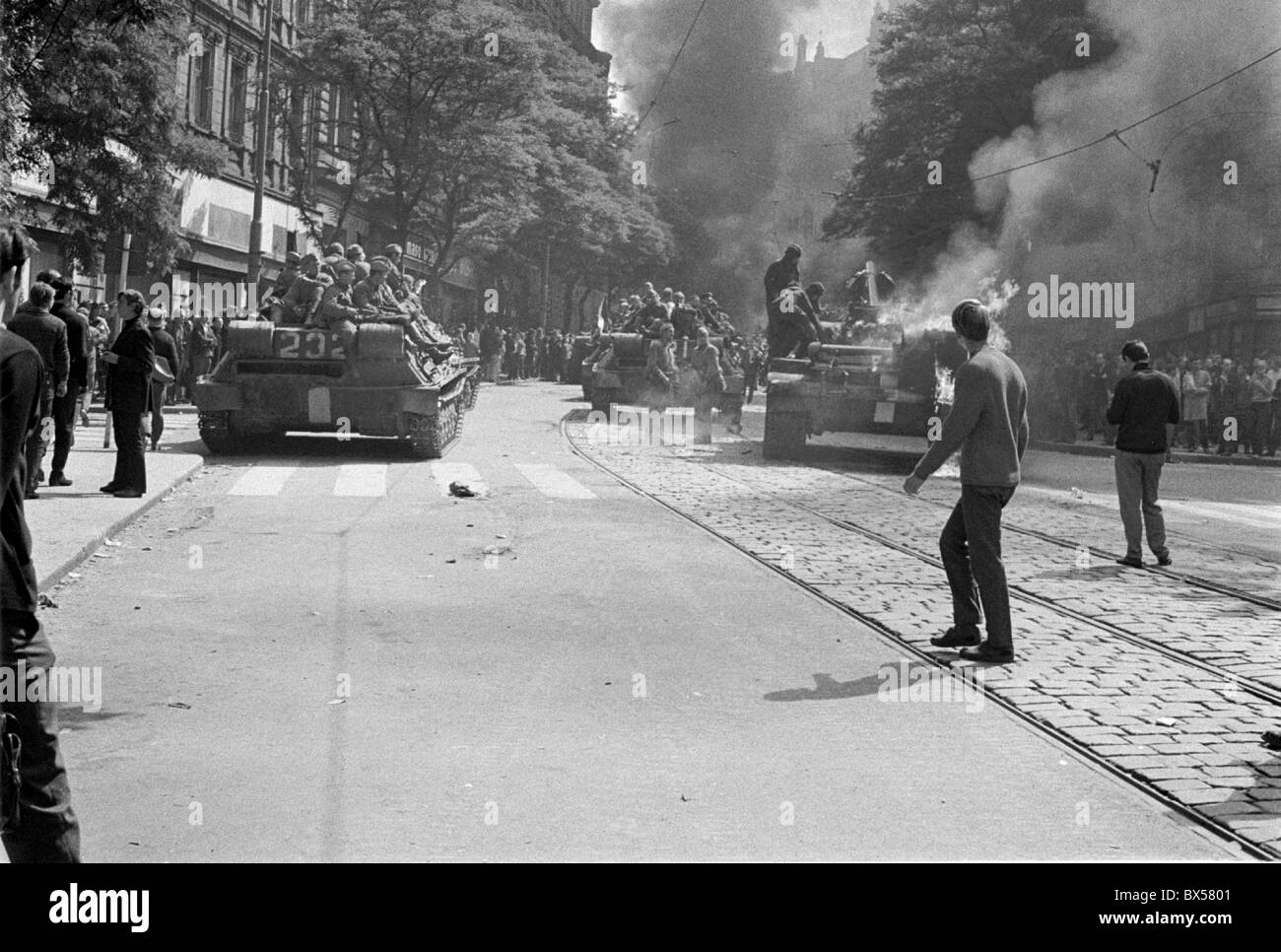 Prague 1968 Tanks High Resolution Stock Photography and Images - Alamy