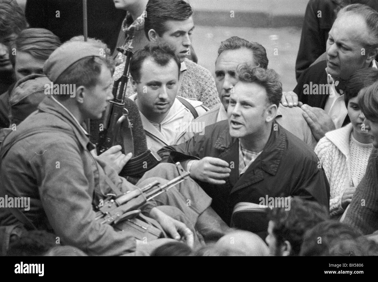 Prague spring 1968 tank hi-res stock photography and images - Alamy