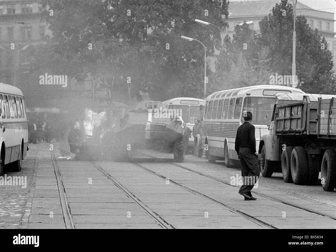 Vehicle protest Black and White Stock Photos & Images - Alamy