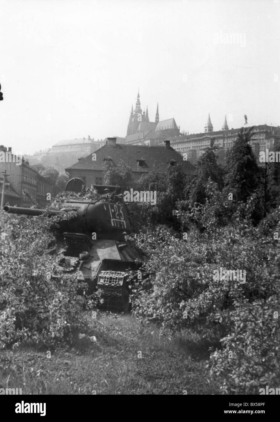 Wwii prague may 1945 german hi-res stock photography and images - Alamy