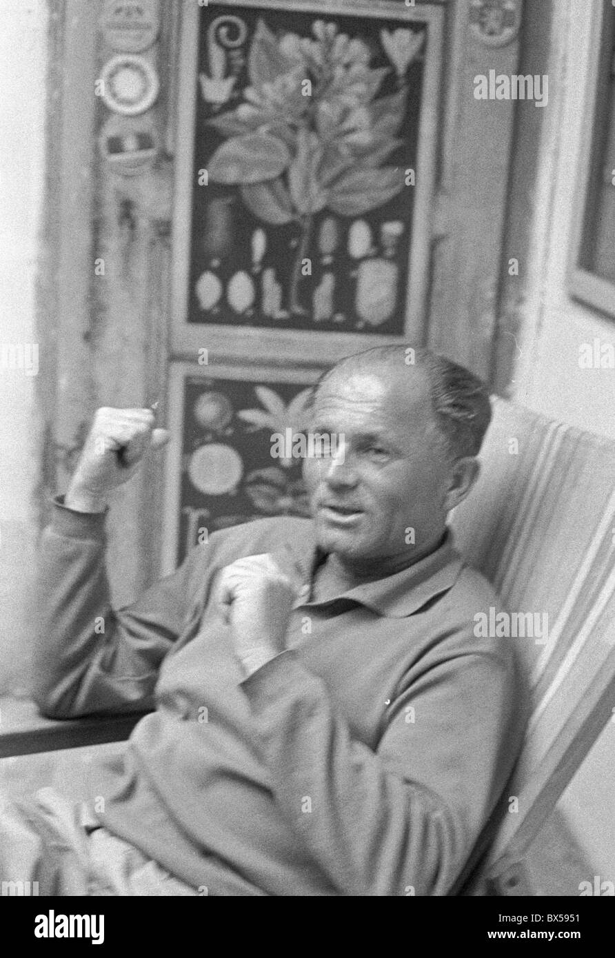 Bohumil hrabal at home hi-res stock photography and images - Alamy