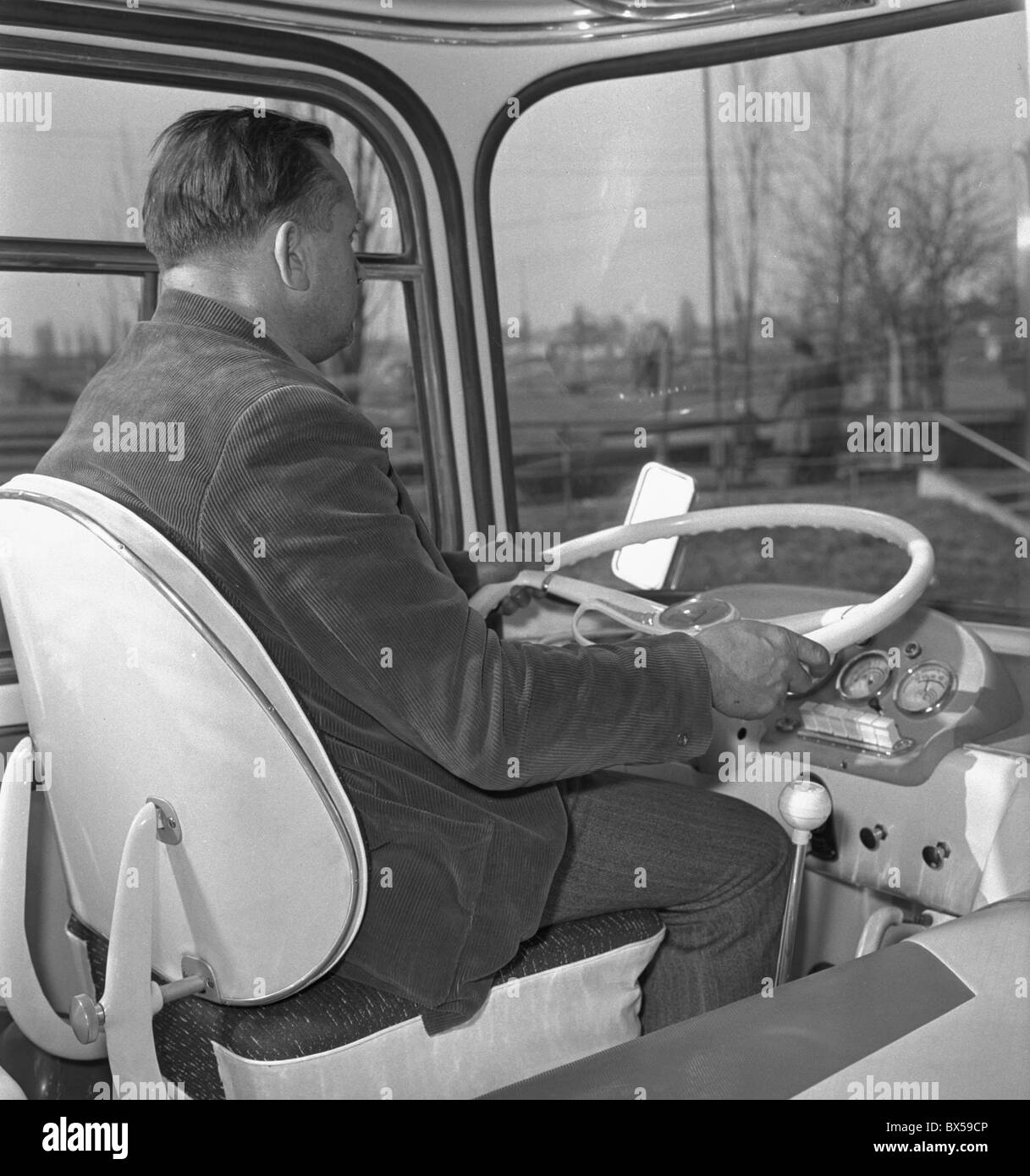 1958 Bus High Resolution Stock Photography and Images - Alamy