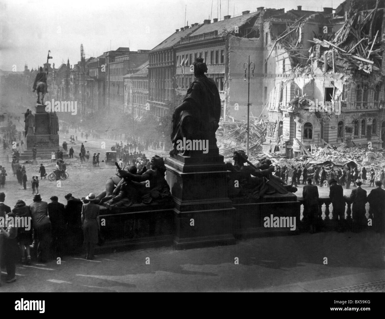 Prague uprising hi-res stock photography and images - Alamy