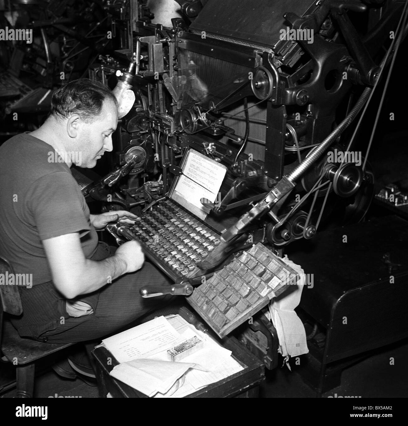 1950 text hi-res stock photography and images - Alamy