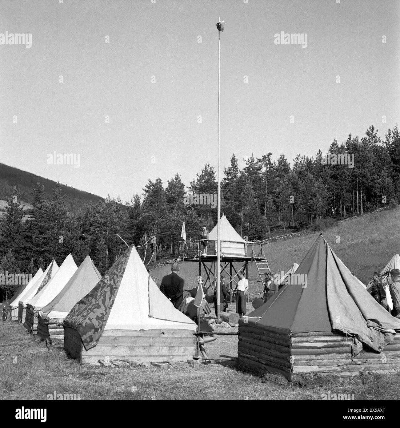 Cub scout camp hi-res stock photography and images - Alamy