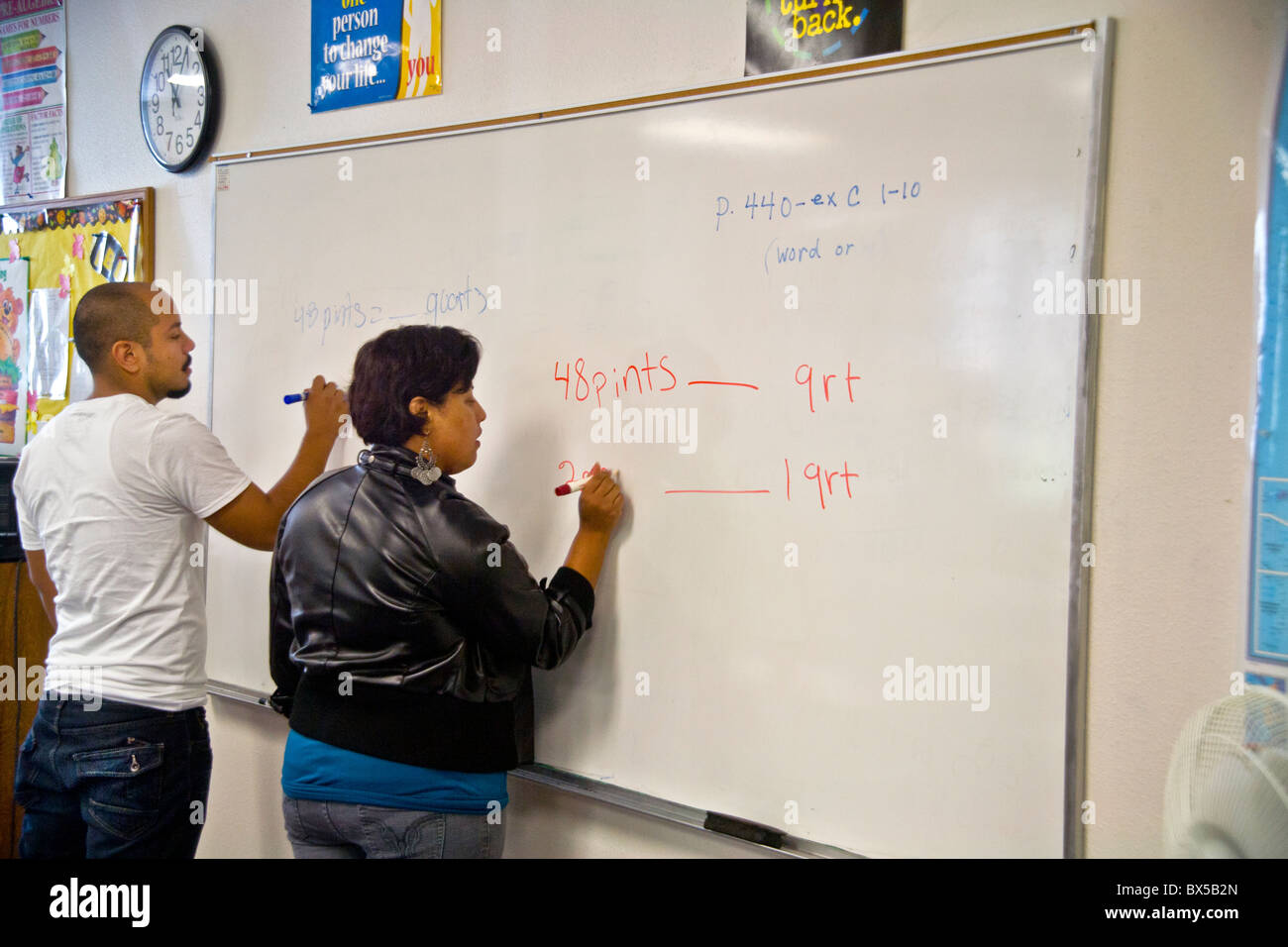 Whiteboard Math High Resolution Stock Photography and Images - Alamy