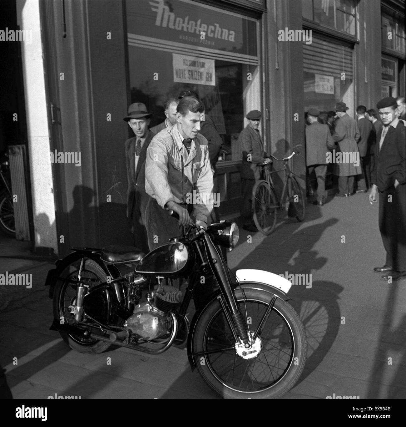 Cz motorcycle hi-res stock photography and images - Alamy