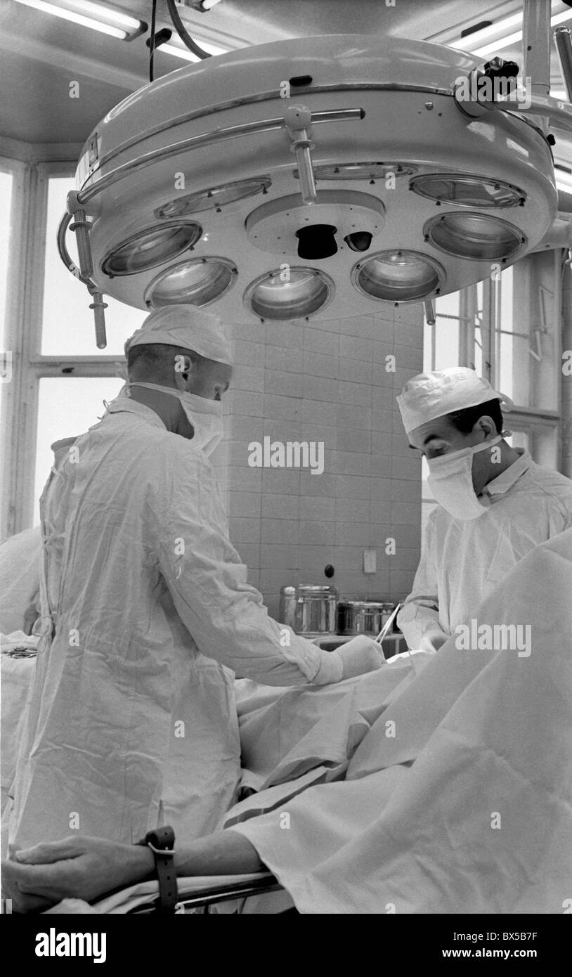 surgery, operation, 1959 Stock Photo - Alamy
