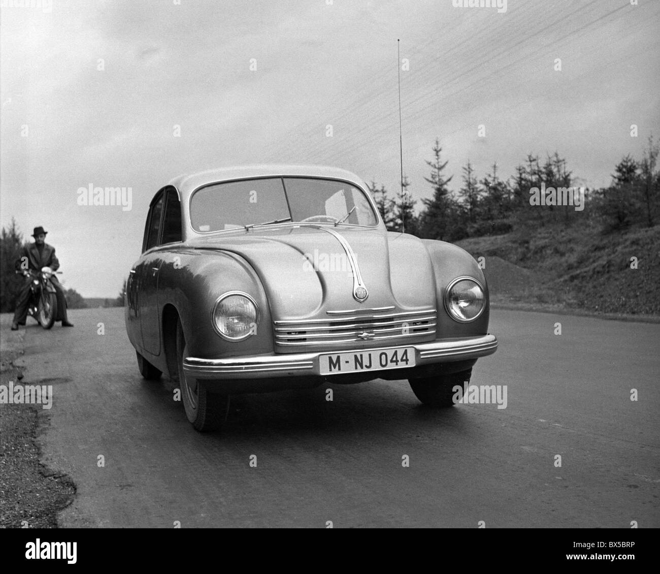 Tatra 600 Black and White Stock Photos & Images - Alamy
