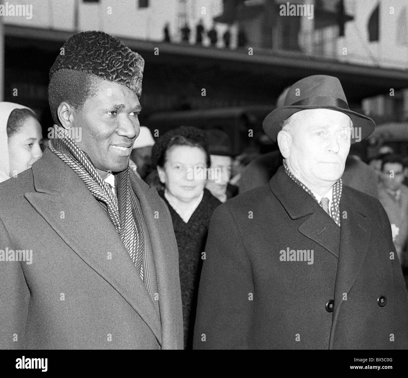 Seco TourÃ©, Guinea, President Antonin Novotny Stock Photo - Alamy
