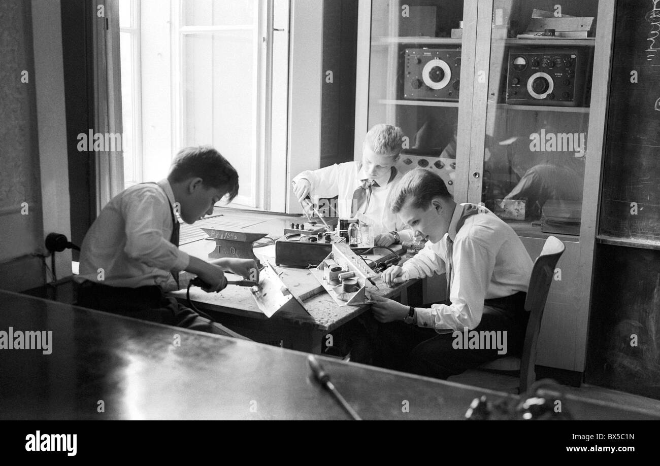 Communist youth, Pioneers, after school program Stock Photo - Alamy