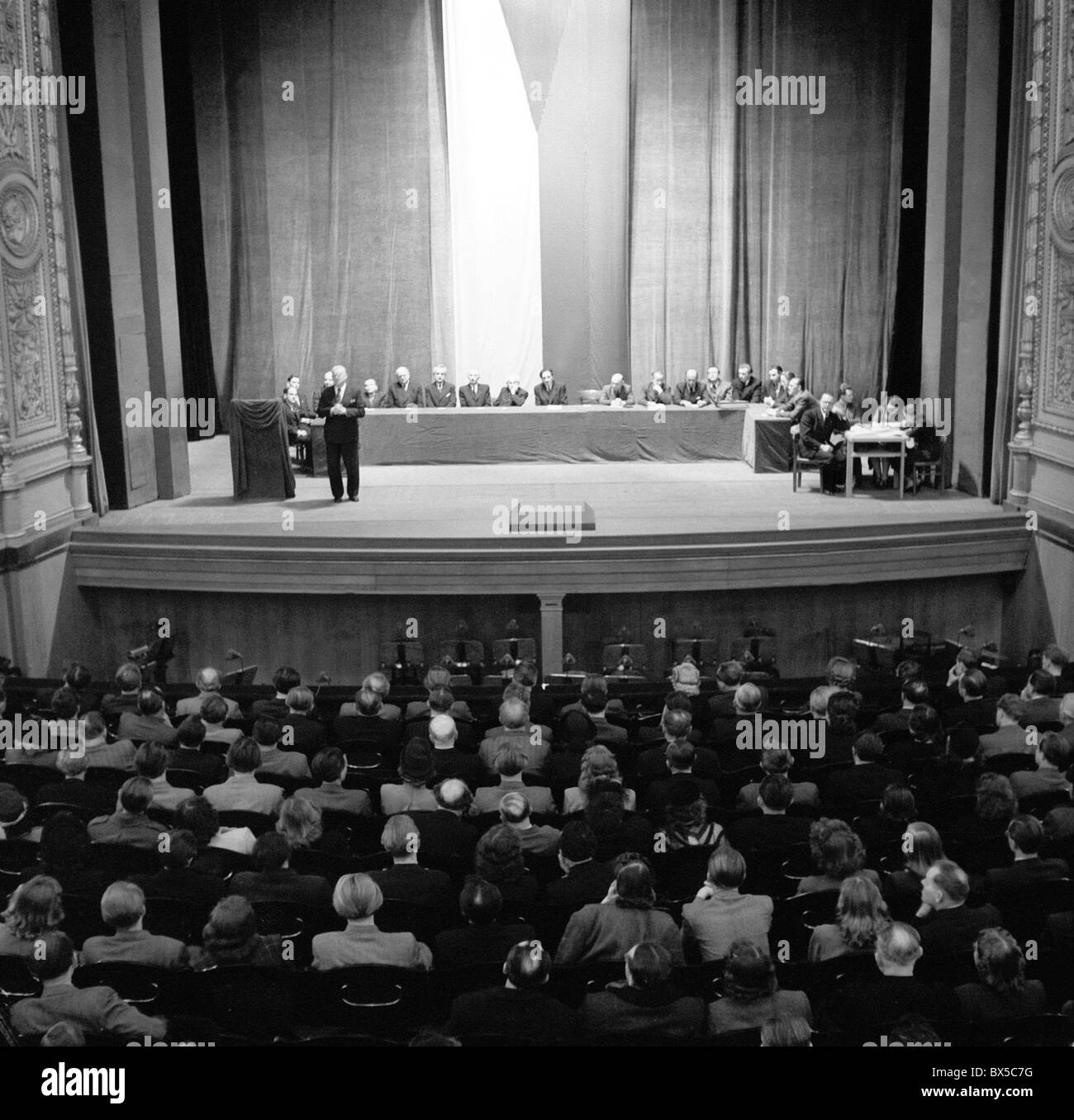 Were here to listen Black and White Stock Photos & Images - Alamy