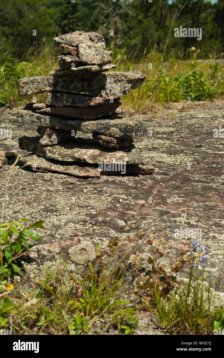 Inuit Stone Man Inukshuk Stone High Resolution Stock Photography and ...